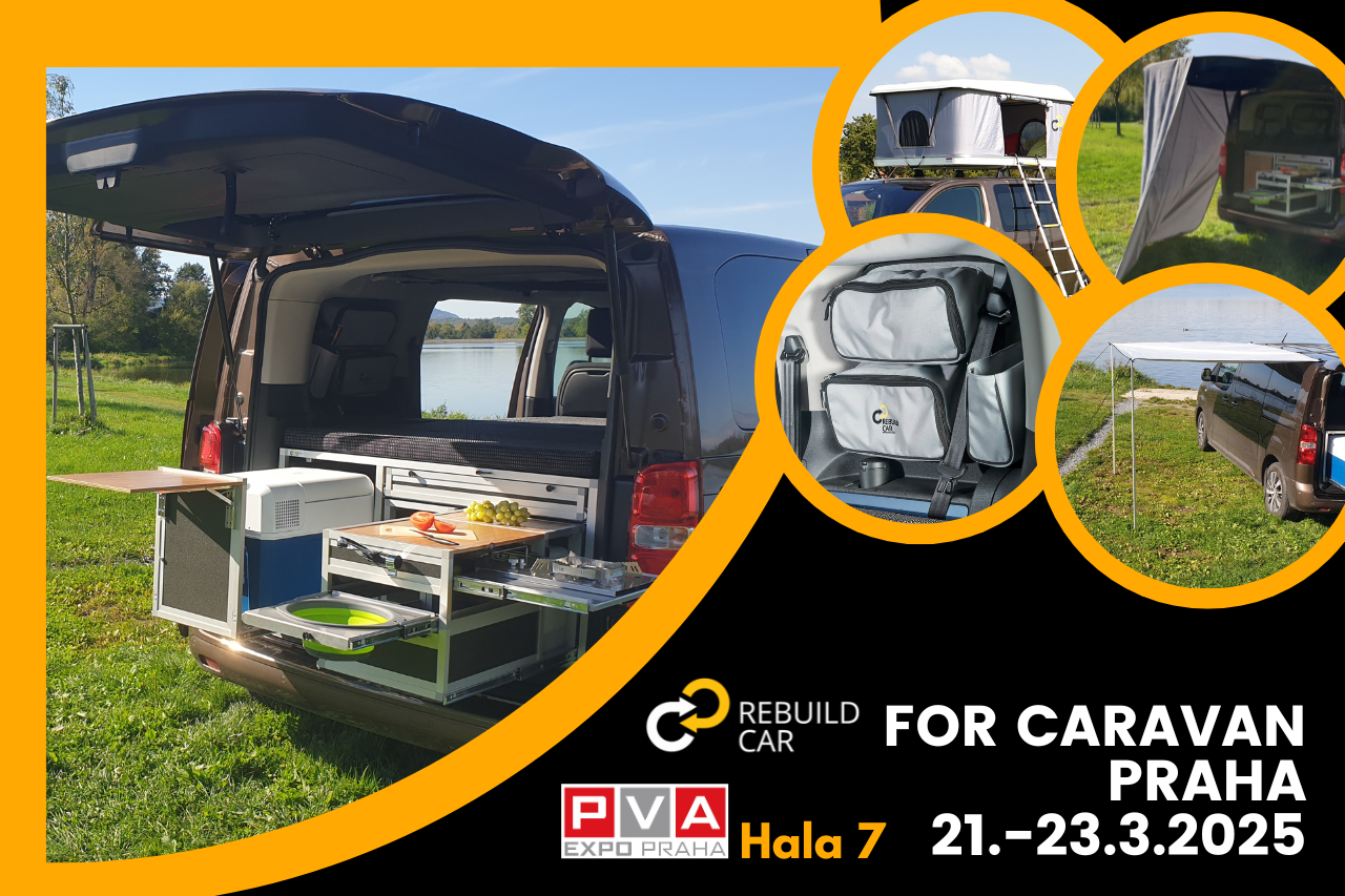Výstava FOR CARAVAN 2025 v Praze - Rebuild-car.cz